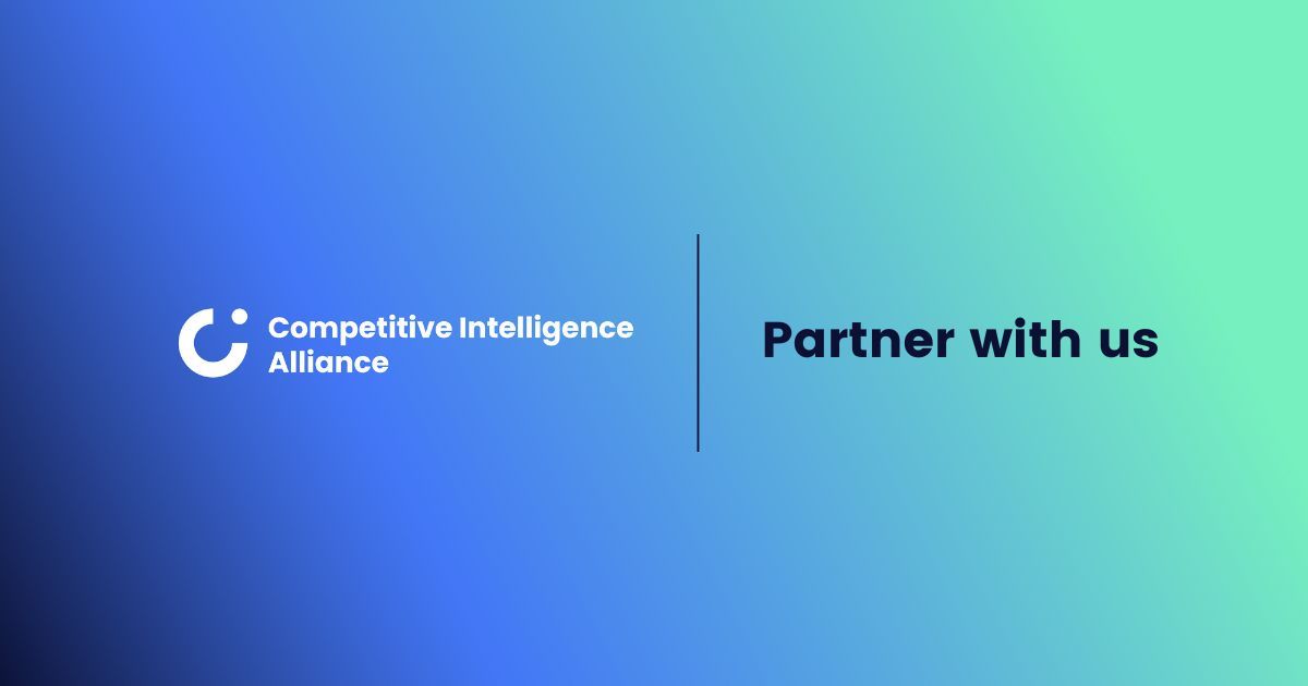Partner With Us - Competitive Intelligence Alliance