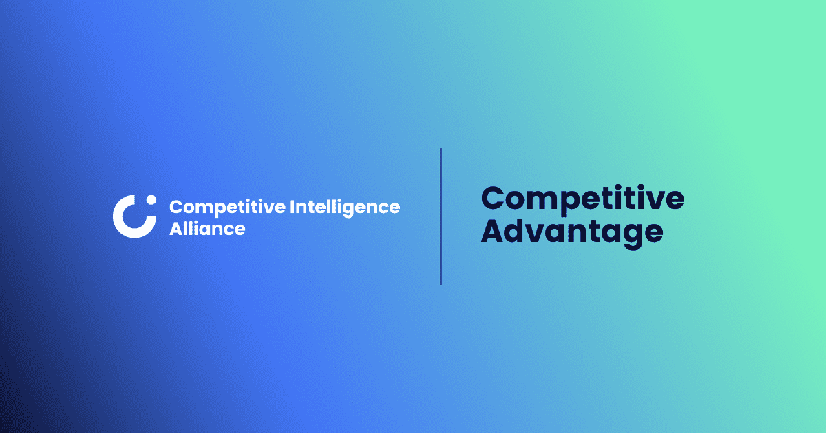 Competitive Advantage - Competitive Intelligence Blog