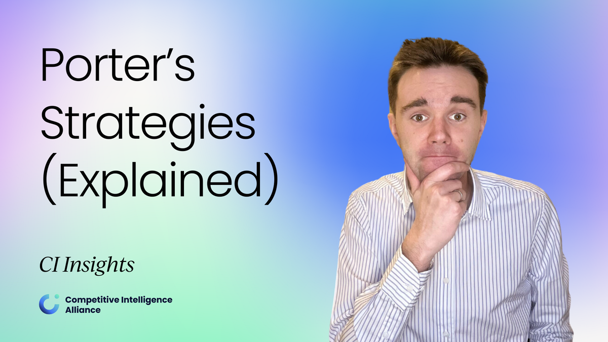 Michael Porter's Generic Strategies Explained [Video]