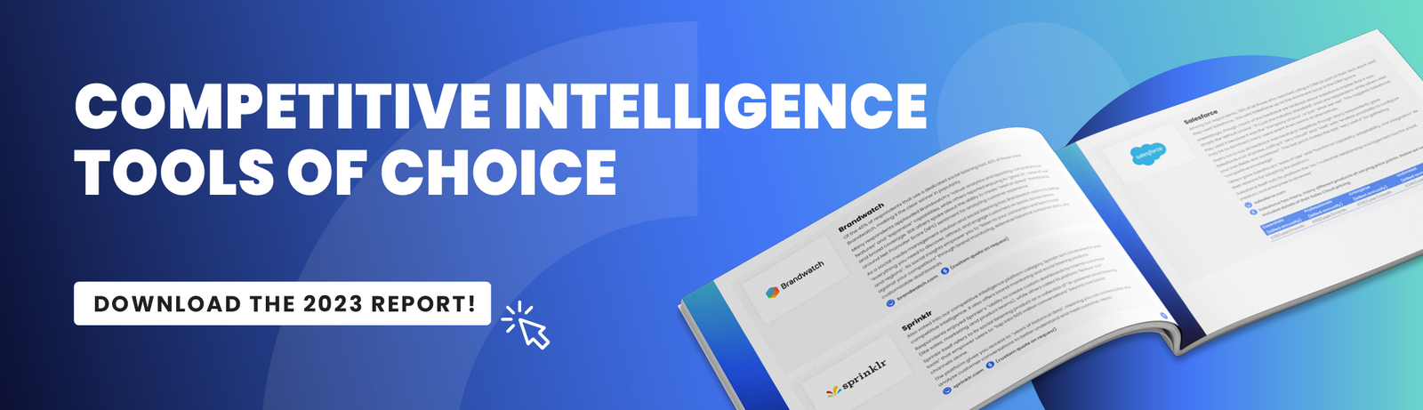 Competitive Intelligence Tools of Choice Report 2023 | CIA